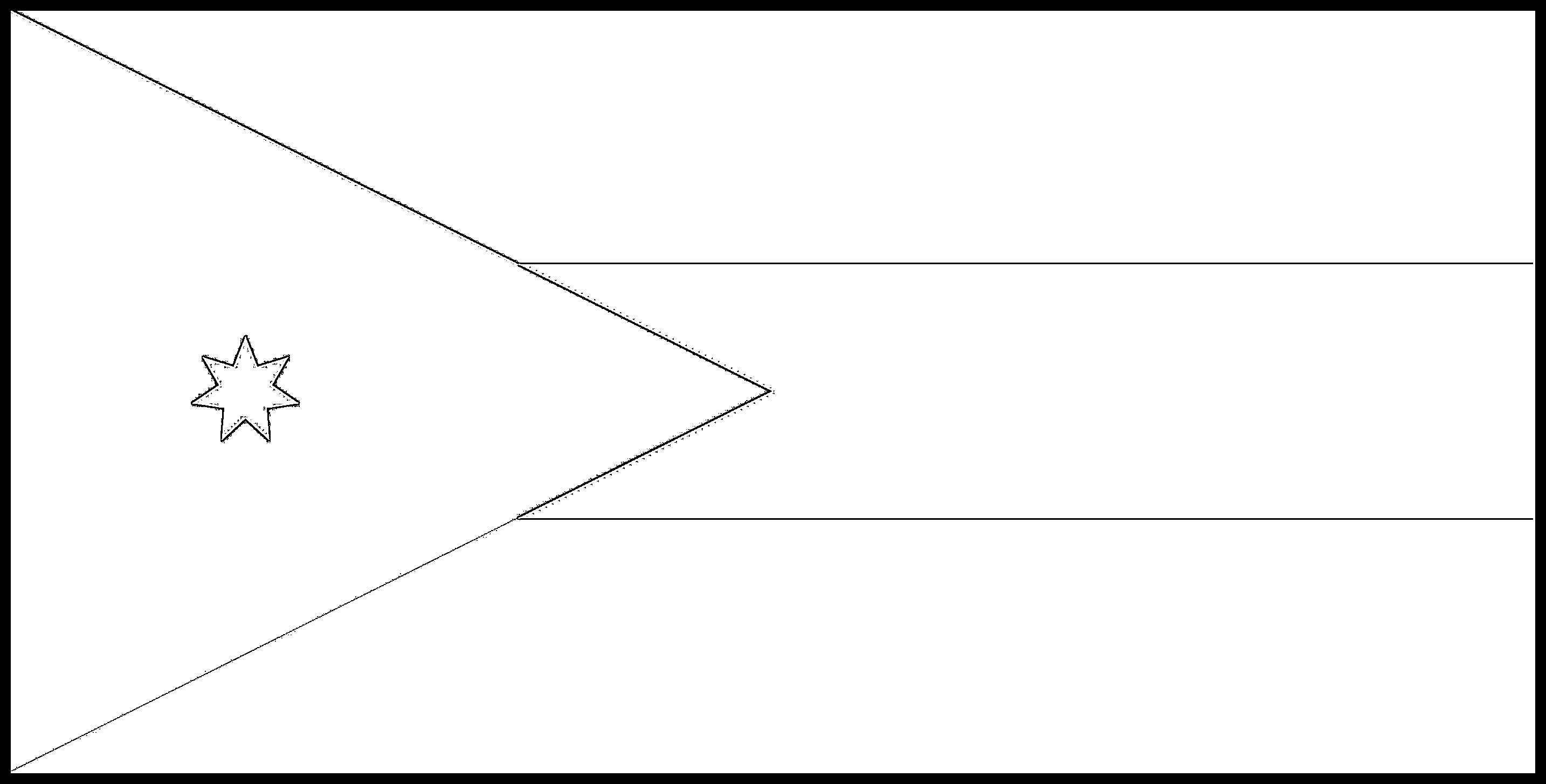 Jordan Flag Colouring Page Flags Web Jordan Flag Colouring Page Flags Web