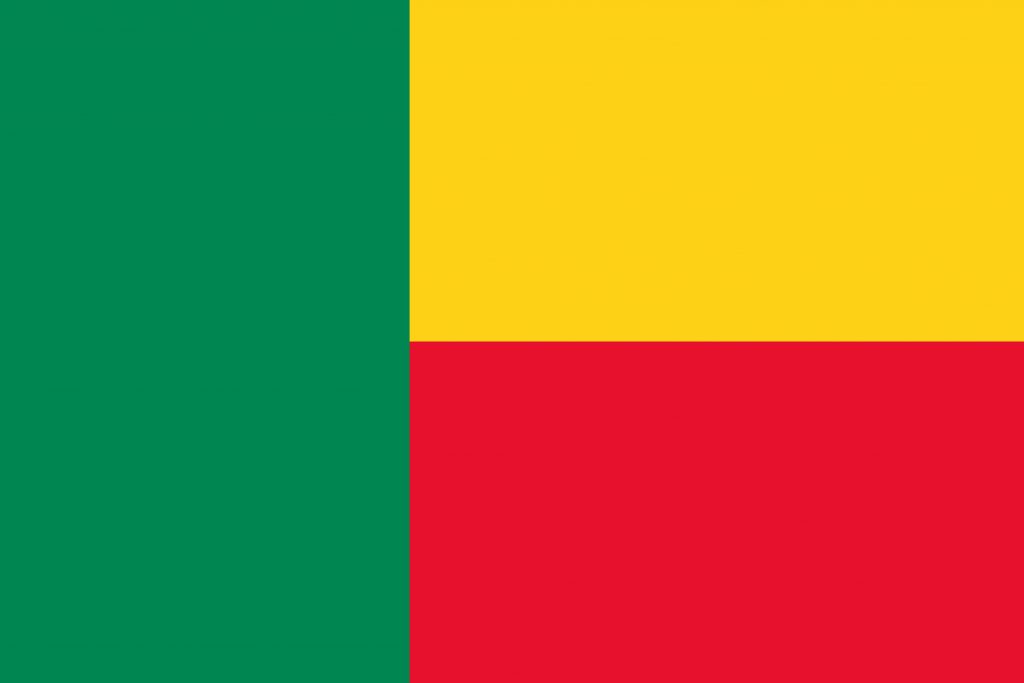 Benin Flag Colouring Page – Flags Web