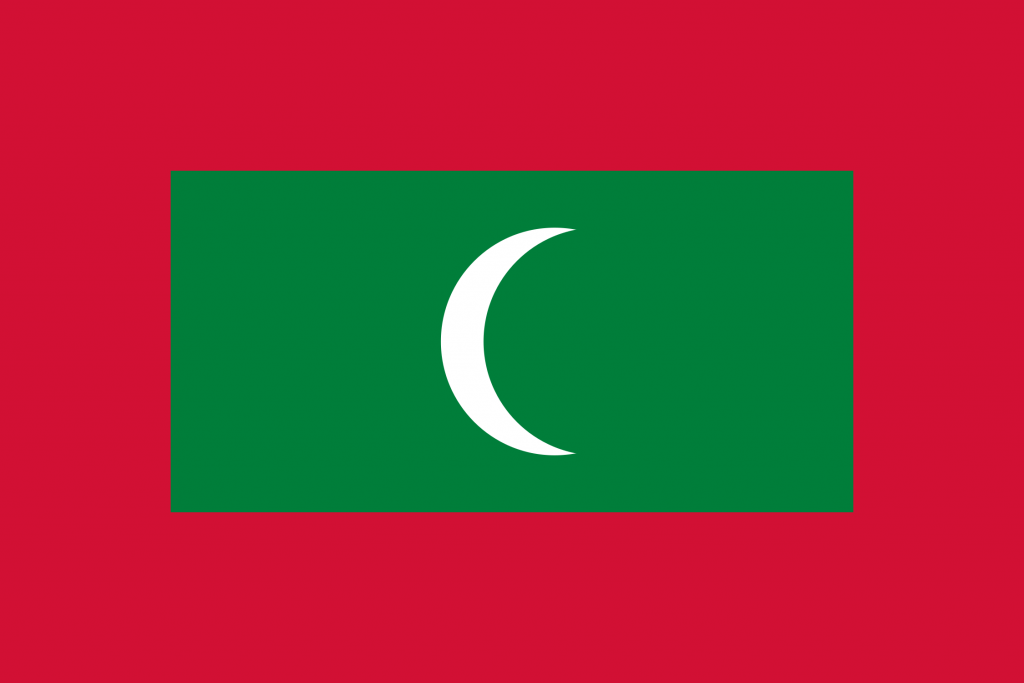 Maldives Flag Colours – Flags Web