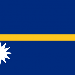 Nauru Flag Colouring Page – Flags Web
