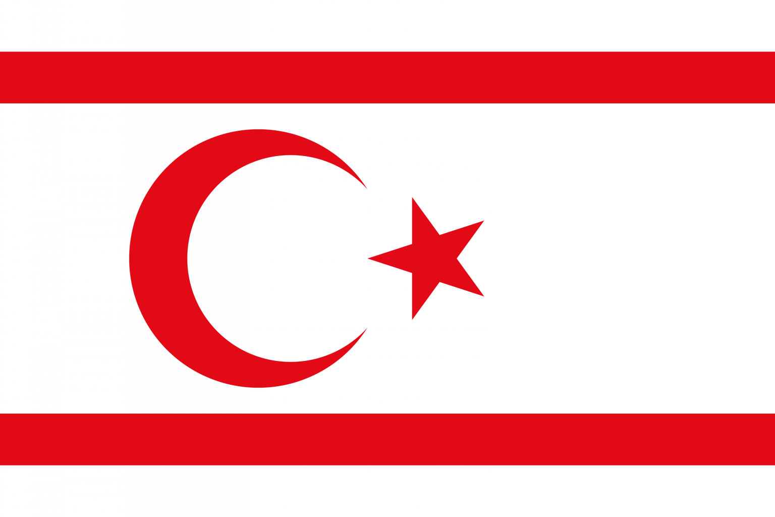 Turkish Republic of Northern Cyprus Flag Colouring Page – Flags Web