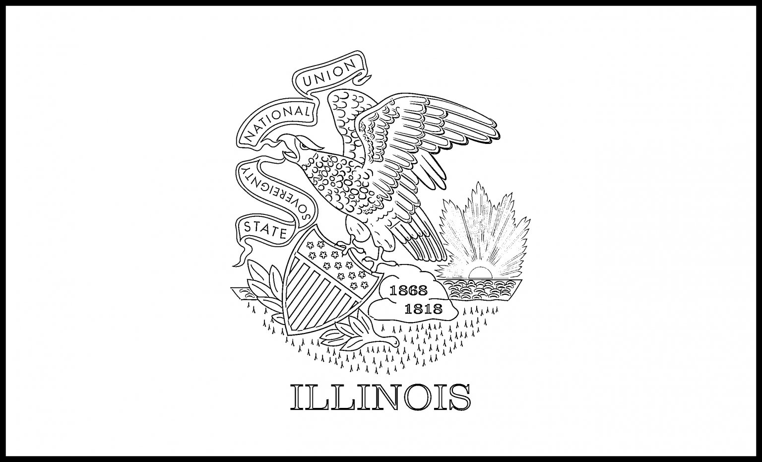 Free Illinois Flag Images: AI, EPS, GIF, JPG, PDF, PNG, SVG and more ...