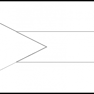 Jordanian Flag Coloring Page