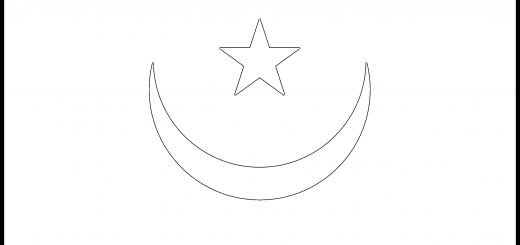 Flag Colouring Page – Page 20 – Flags Web