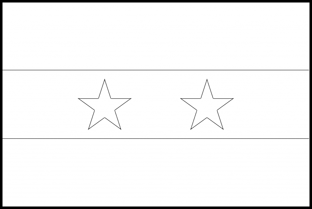 Syria_Flag_Colouring_Page – Flags Web