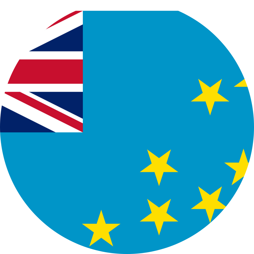 Tuvalu Flag Colouring Page – Flags Web